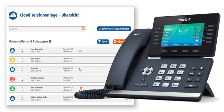 easybell Cloud-Telefonanlage - Einfach, sicher, effizient.